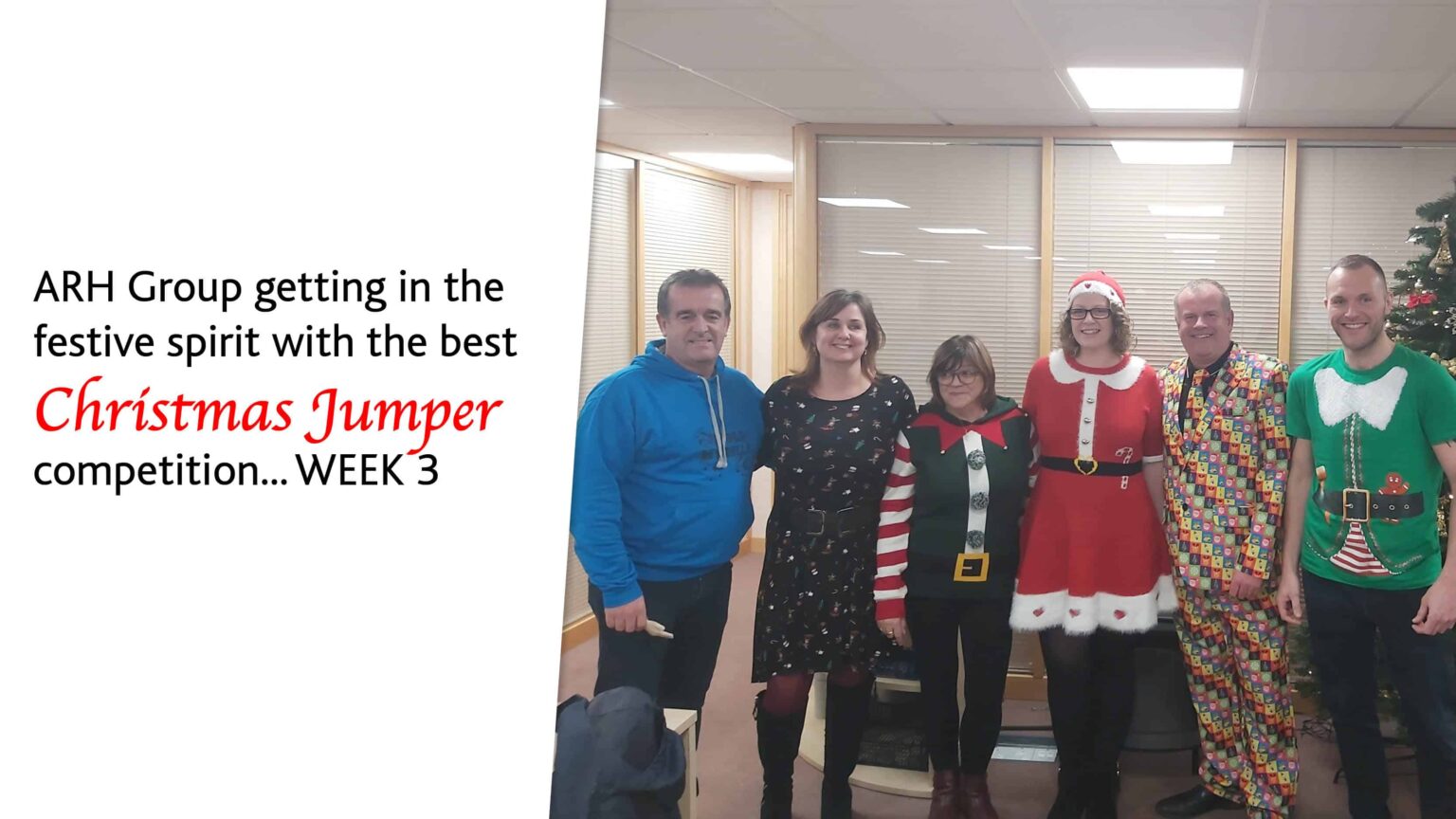 The final week of our the ARH Group Christmas Jumper competition - ARH
